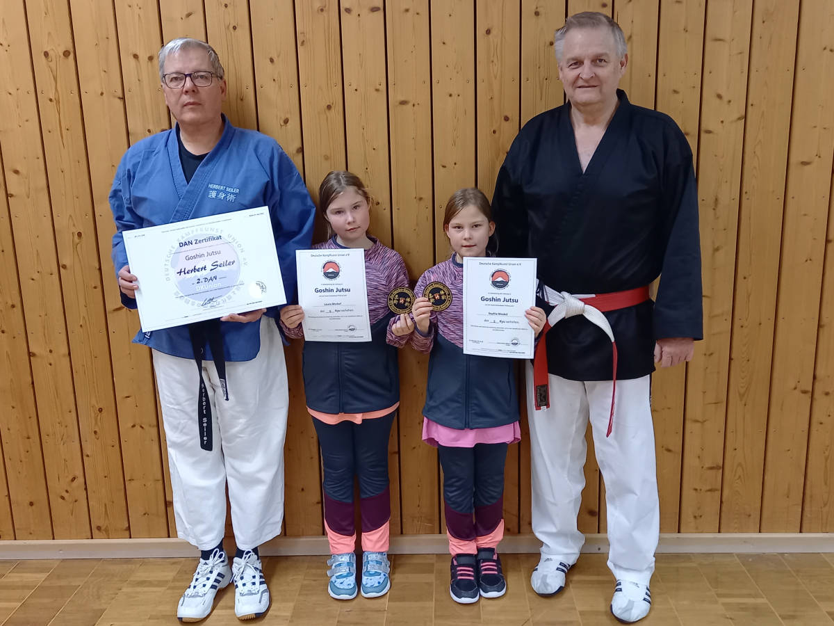 DAN Prüfung Selbstverteidigung – TSV Stein – St. Georgen